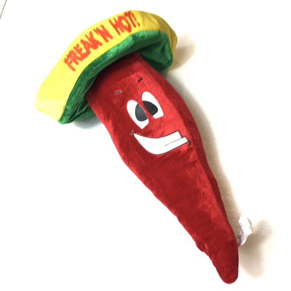 Ideal Toys | Toys | Freak N Hot Chili Pepper Plush | Poshmark